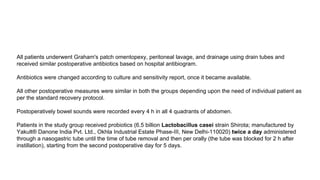 Journal club Probiotics .pptx in Post op Patients of Gastroduodenal ...