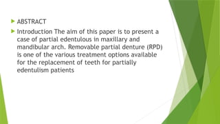 Journal club RPI RPA clasp in cast partial dentures.pptx