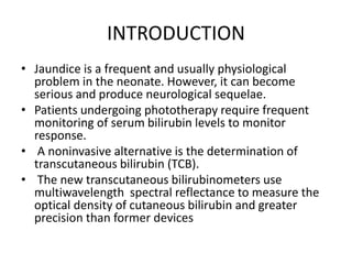 Bilirubin assesment JOURNAL CLUB TCB (1).pptx