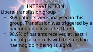 journal club transfusion in TBI restrictive vs liberal.pptx