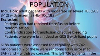 journal club transfusion in TBI restrictive vs liberal.pptx
