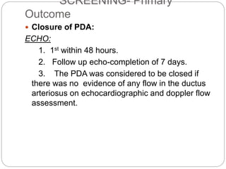 Enteral Paracetamol or Intravenous Indomethacin For Closure of PDA In ...