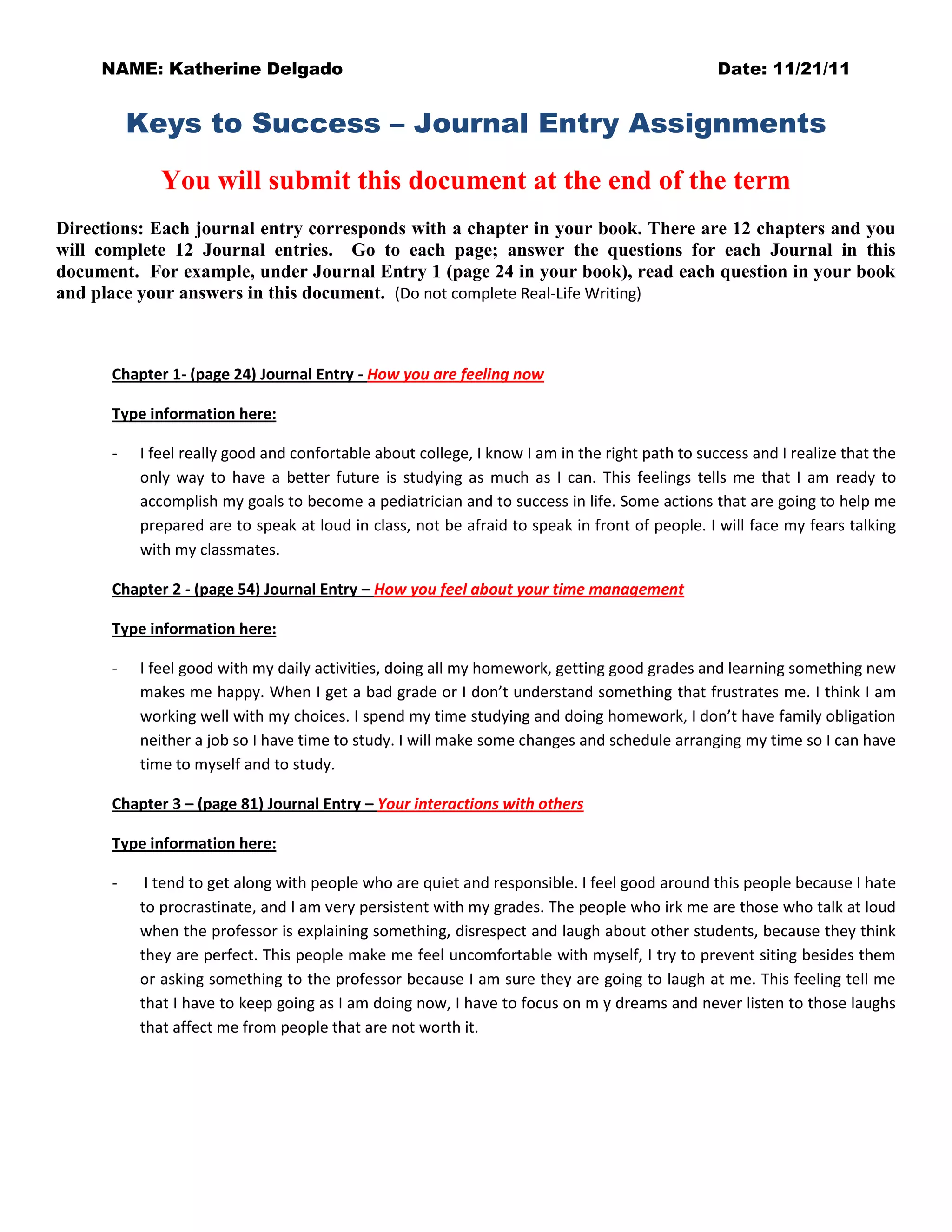 Journal Entries | PDF