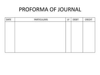 Journal entries | PPTX
