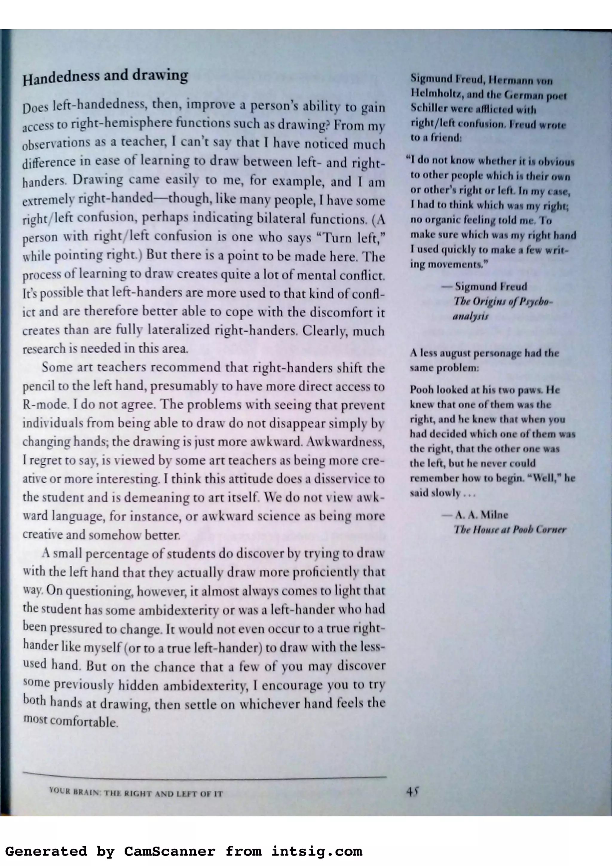 Journal Entry 1 Reading: Your Brain | PDF