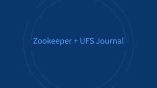 Alluxio Journal Evolution - Towards high availability and fault ...