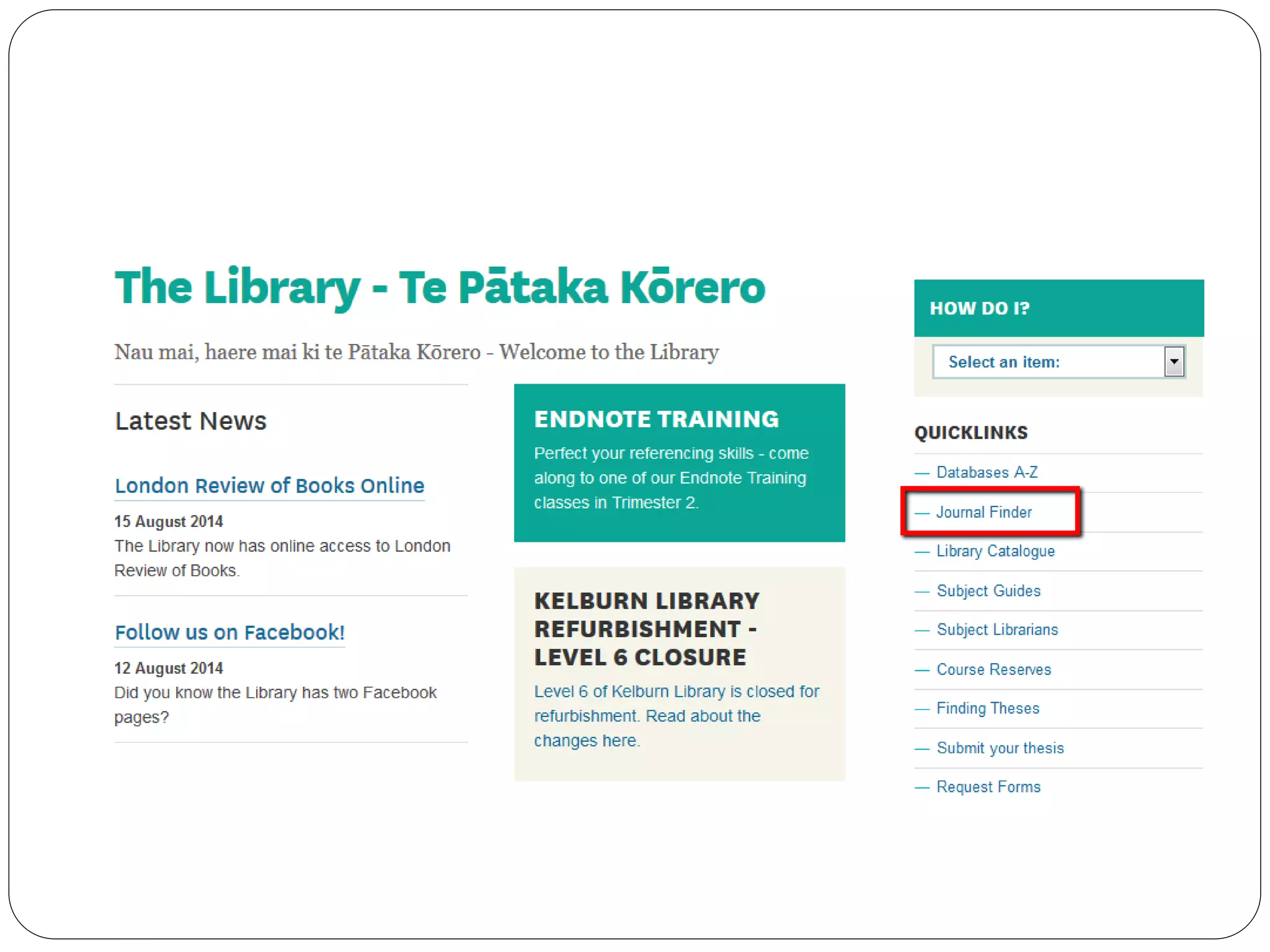 Journal Finder | PPTX