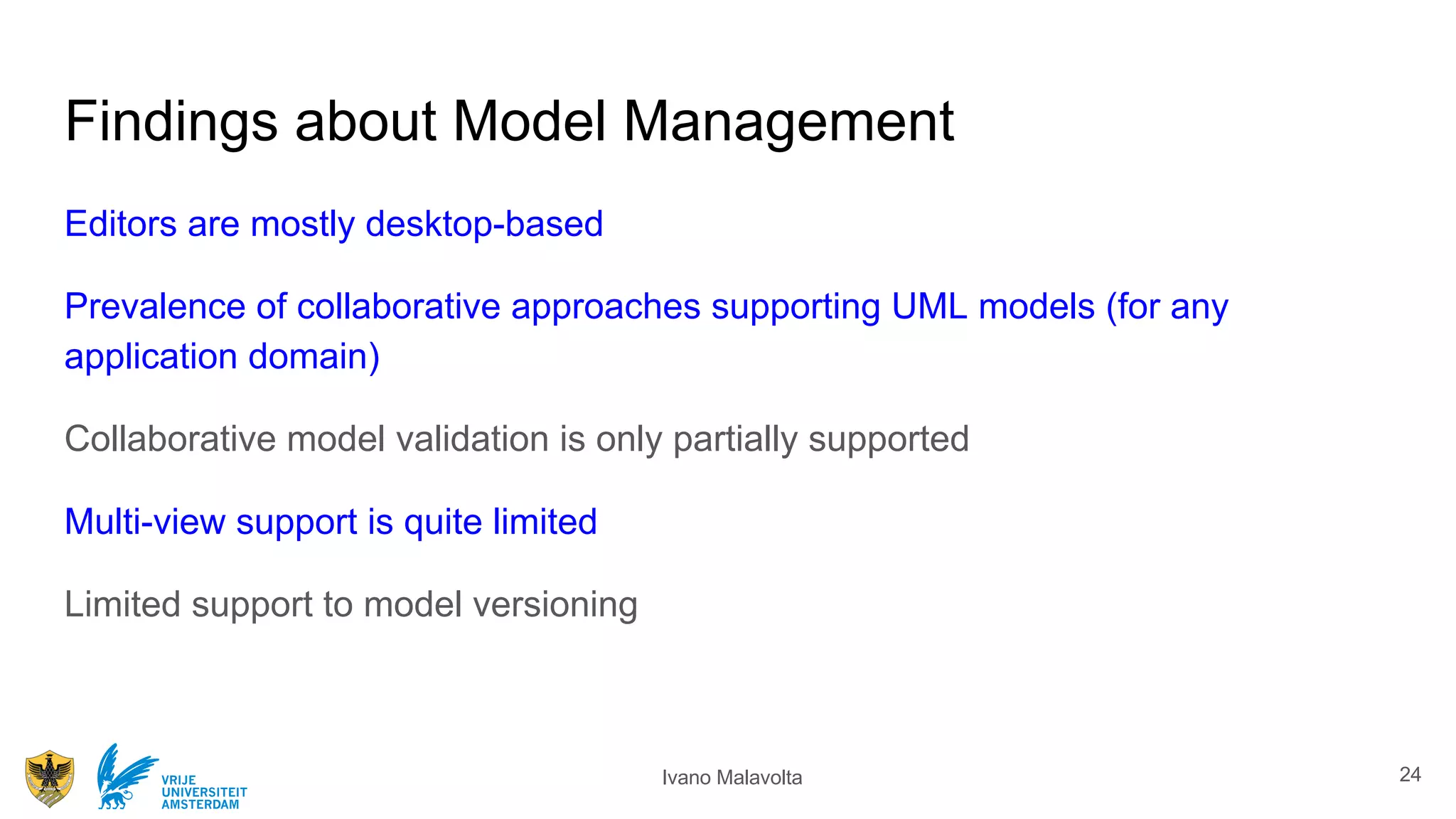 Collaborative Model Driven Software Engineering A Classification