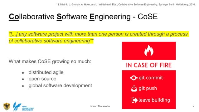 Collaborative Model Driven Software Engineering A Classification Framework And A Research Map