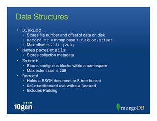 MongoDB Journaling and the Storage Enginer | PDF
