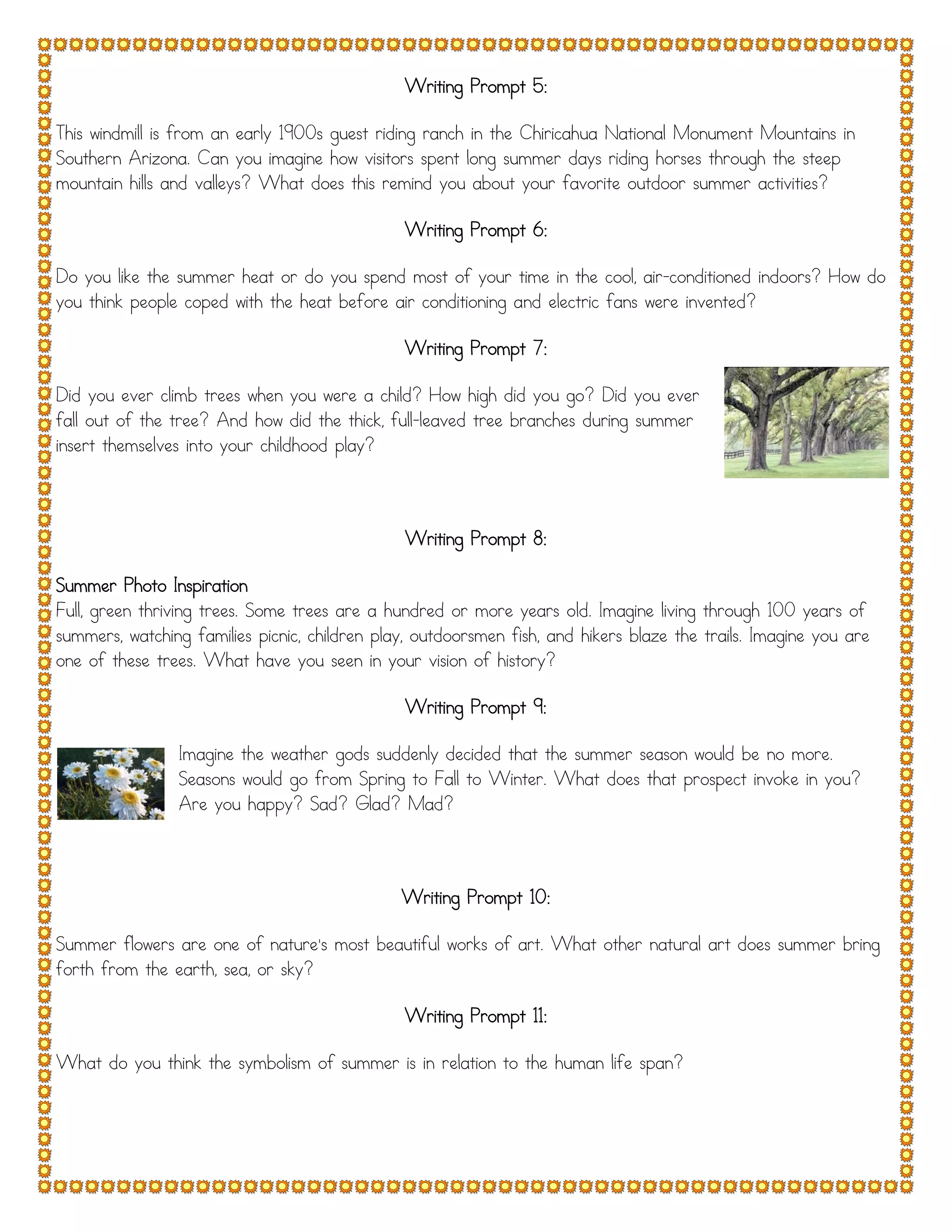 Summer Journal Ideas | PDF