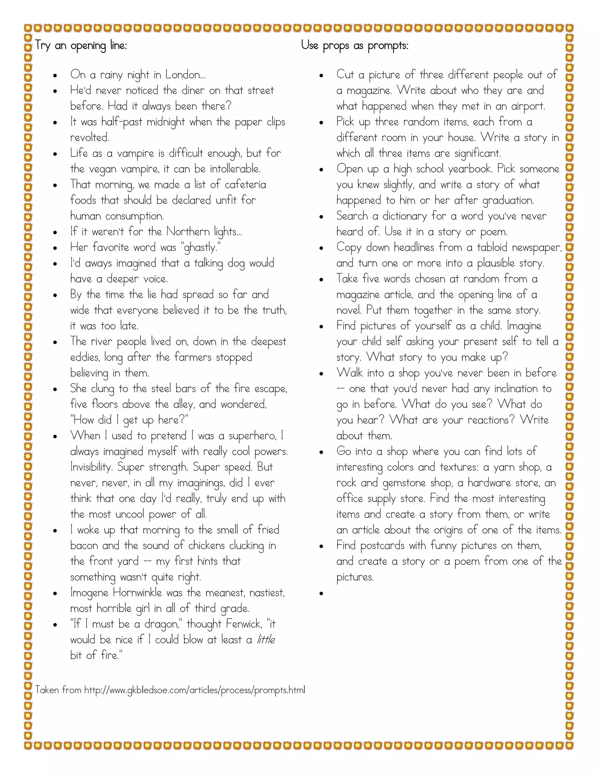 Journaling ideas | PDF