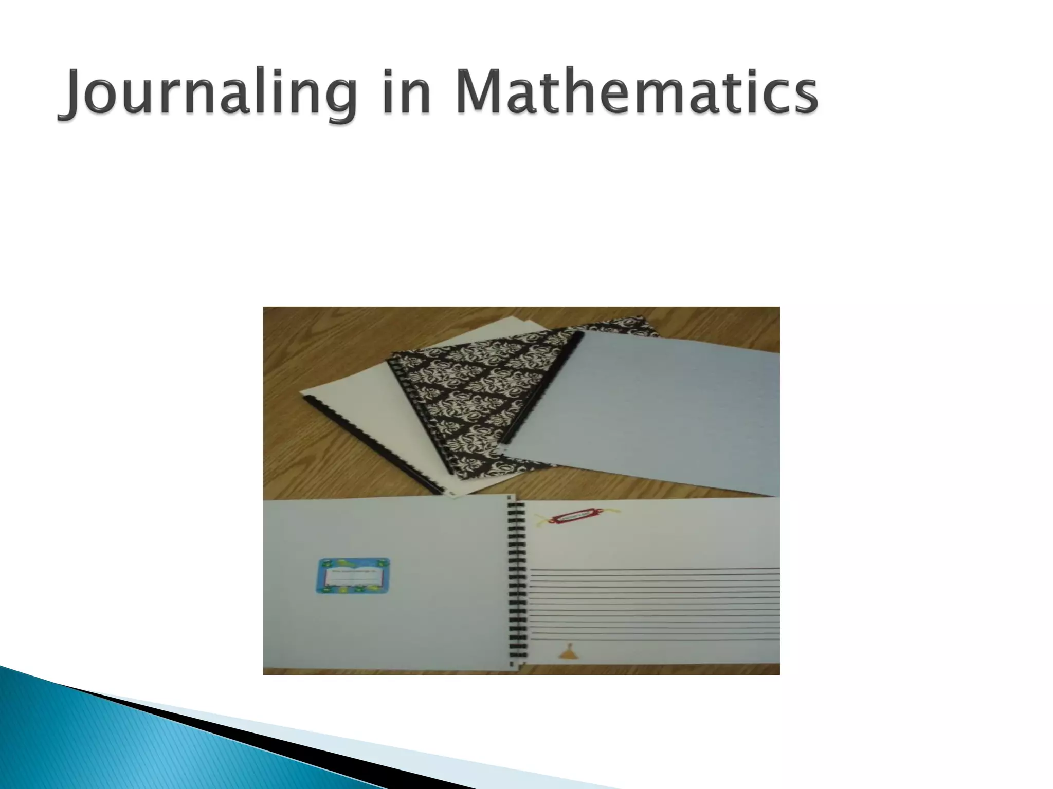 Journaling in Mathematics | PDF