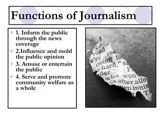 Journalism | PPT