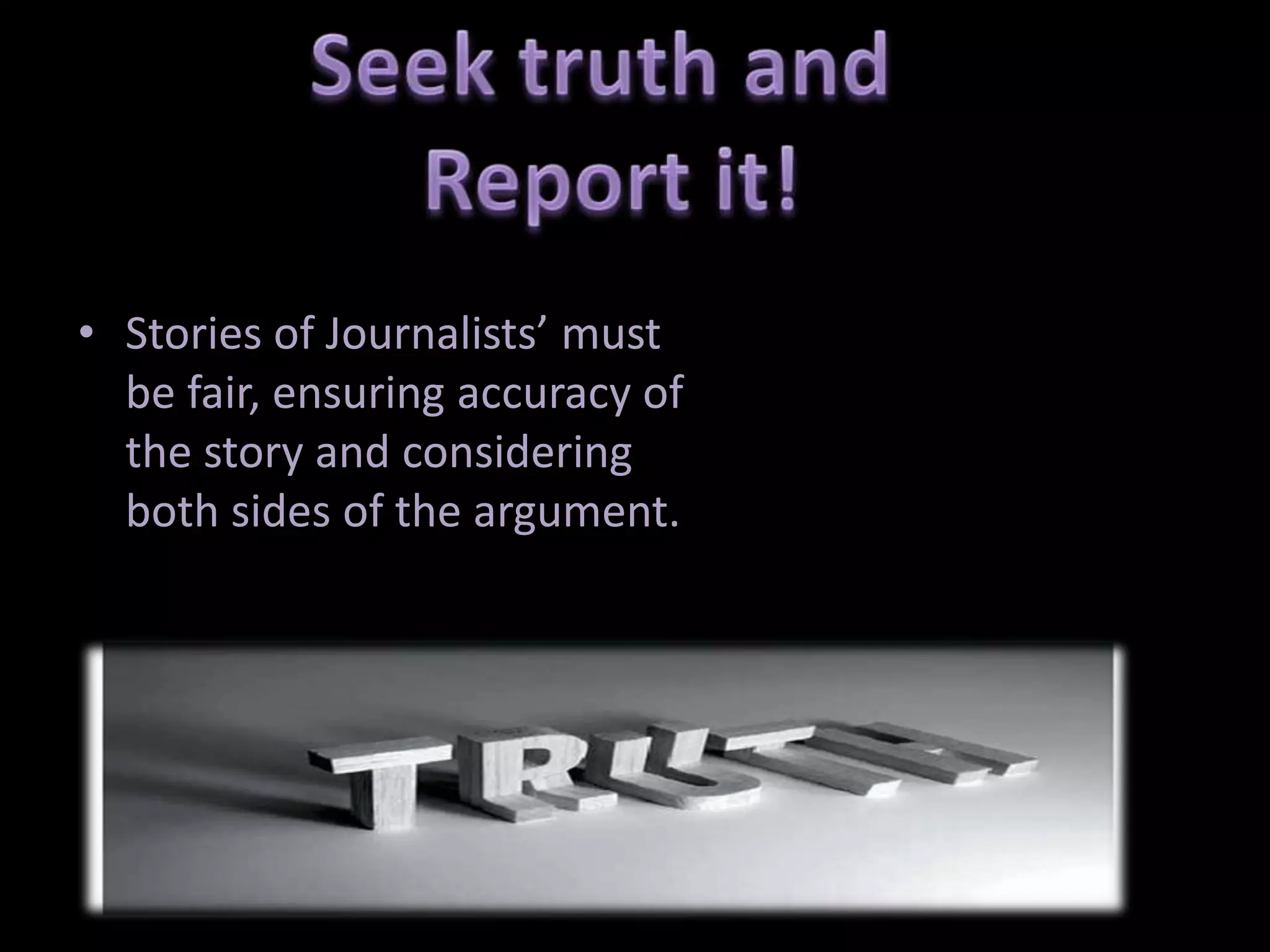Journalism | PPT
