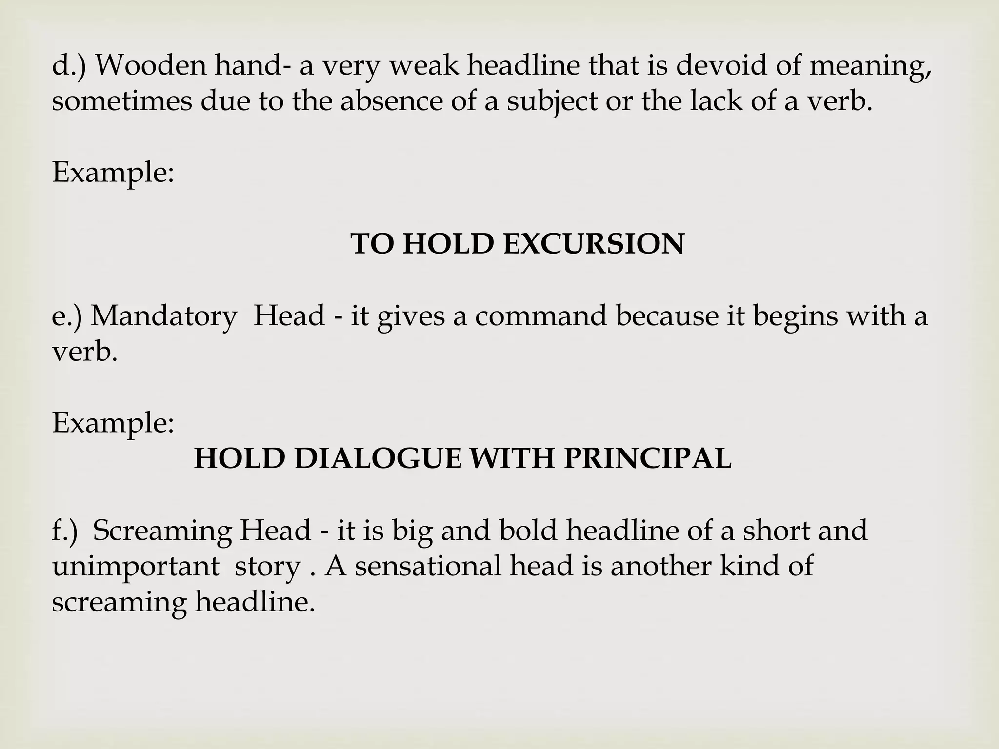 Journalism- Writing Headlines | PPTX