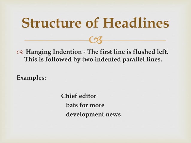 Journalism- Writing Headlines | PPTX