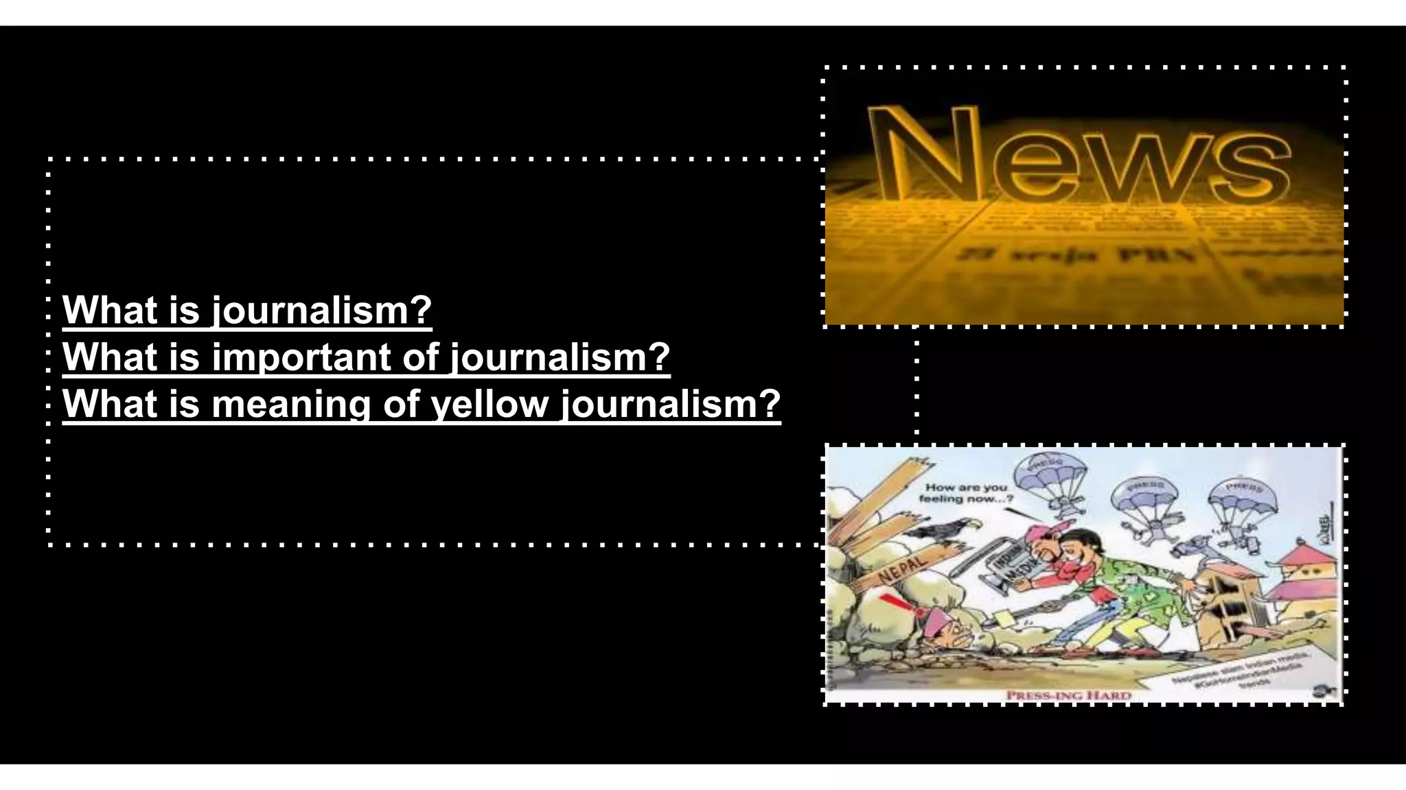 Yellow journalism | PPT