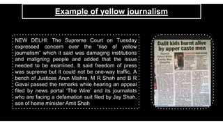Yellow journalism | PPTX