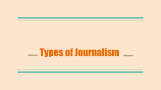 Journalism | PPTX