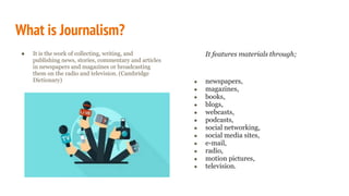 Journalism | PPTX