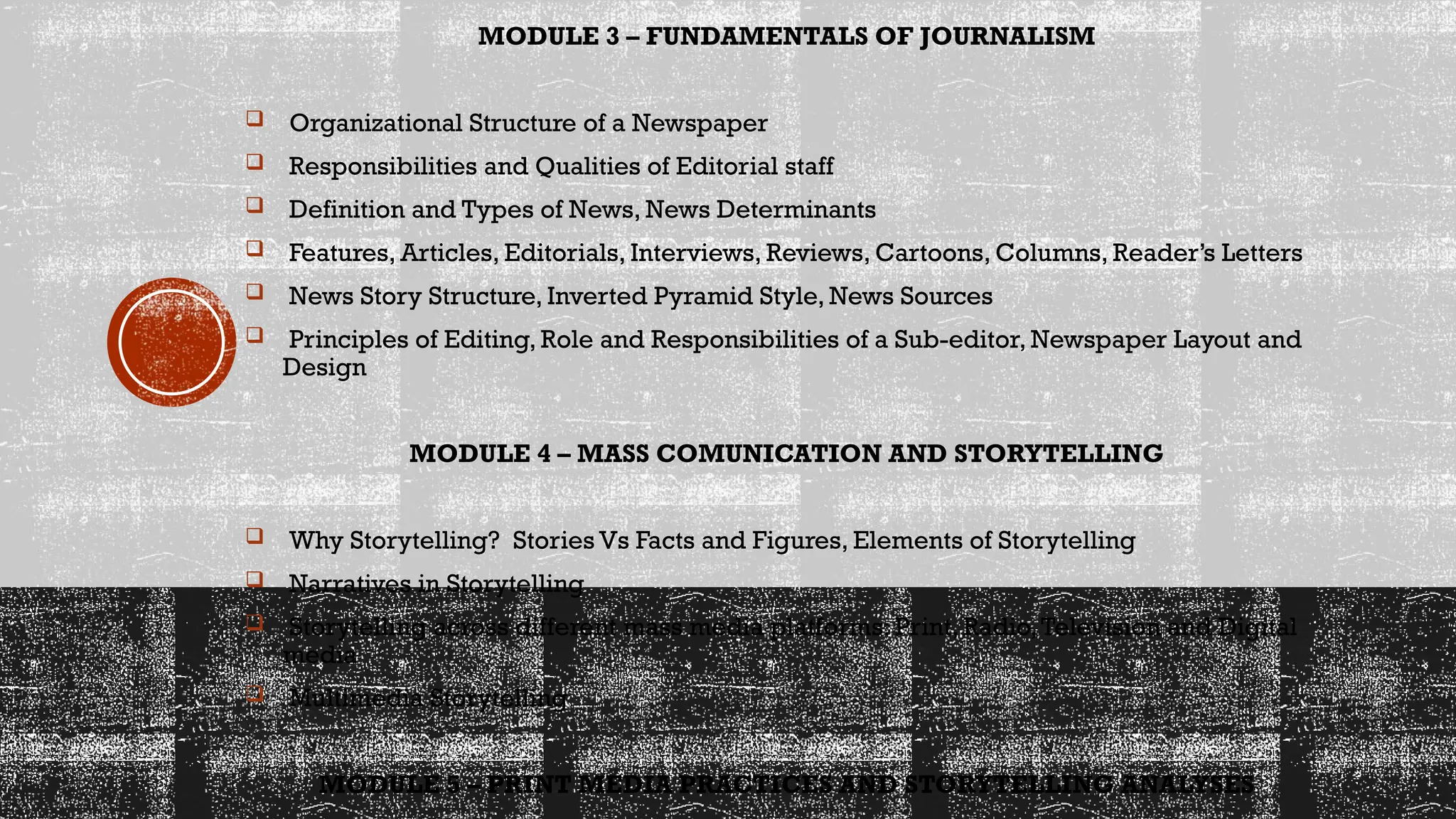 JOURNALISM - subject study materialMINOR.pptx