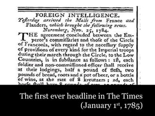 Journalism: writing news headlines | PPT
