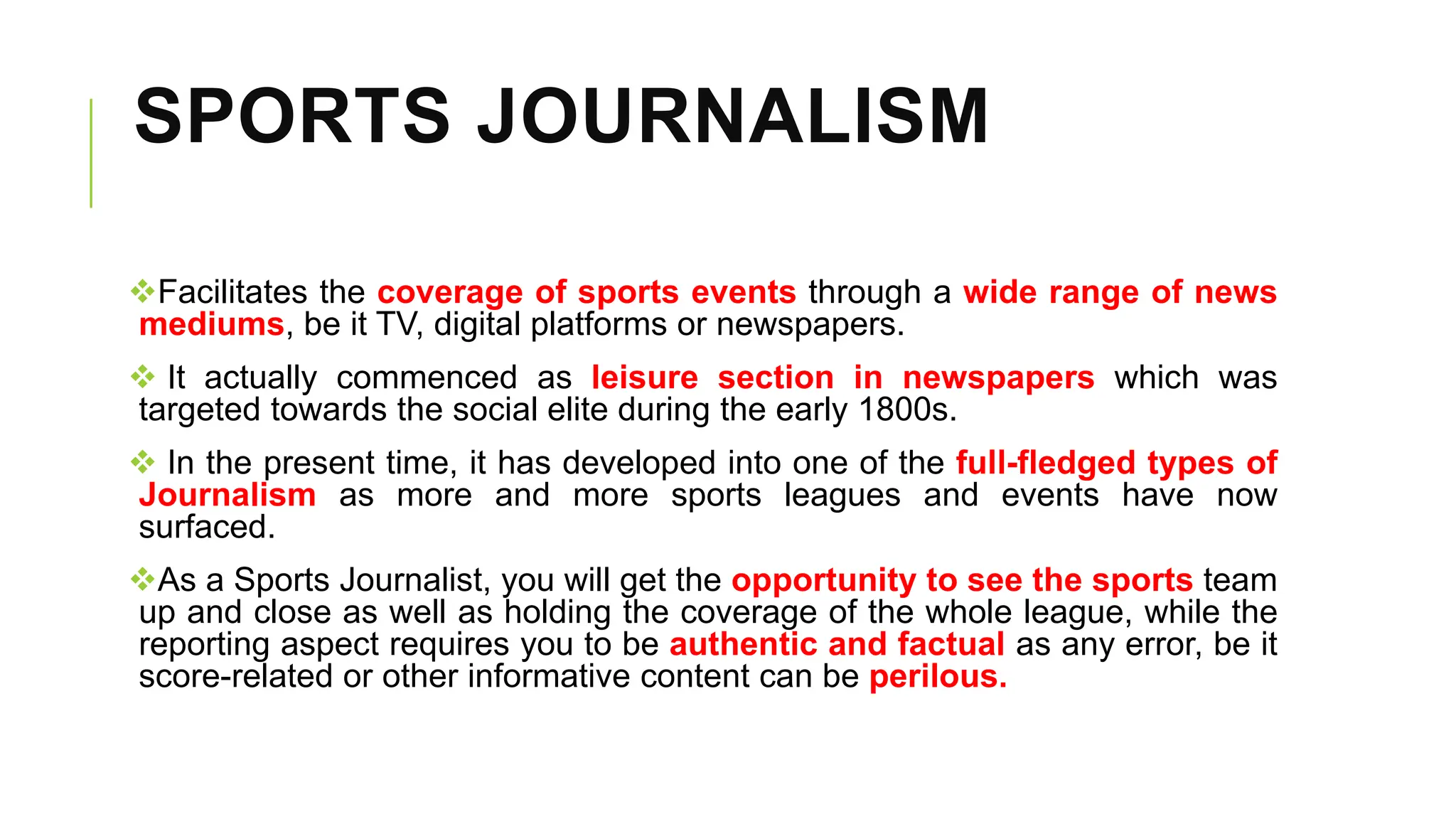 journalism 7.powerpoint presentation english | PPTX