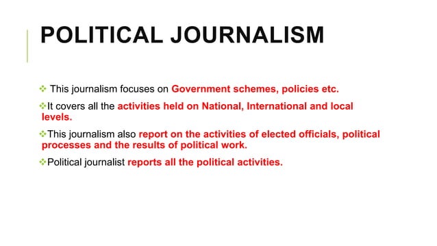 journalism 7.powerpoint presentation english | PPT