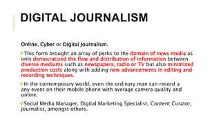 journalism 7.powerpoint presentation english | PPT