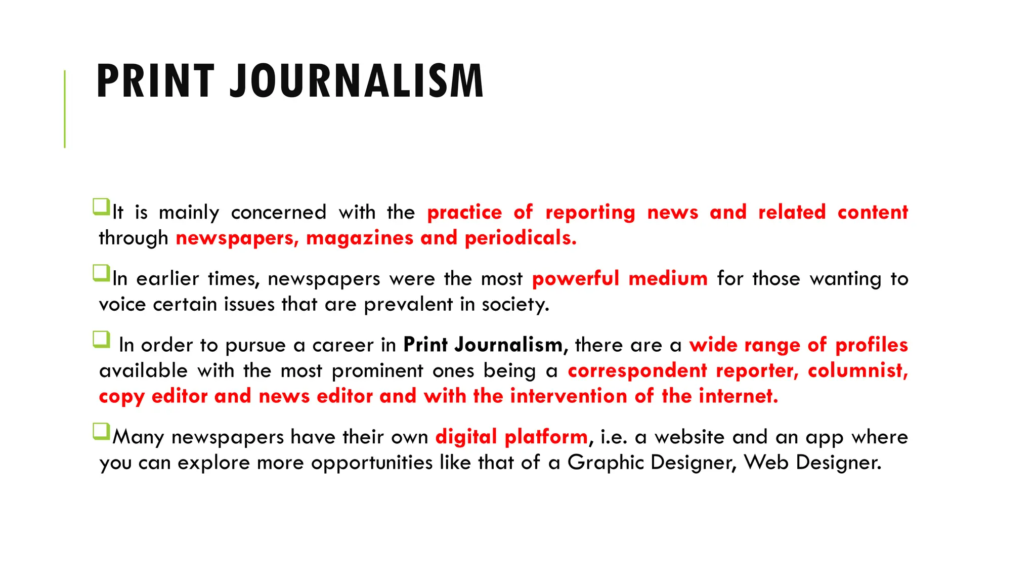 journalism grade 7 powerpoint persentation | PPTX