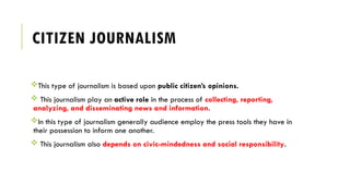 journalism grade 7 powerpoint persentation | PPTX