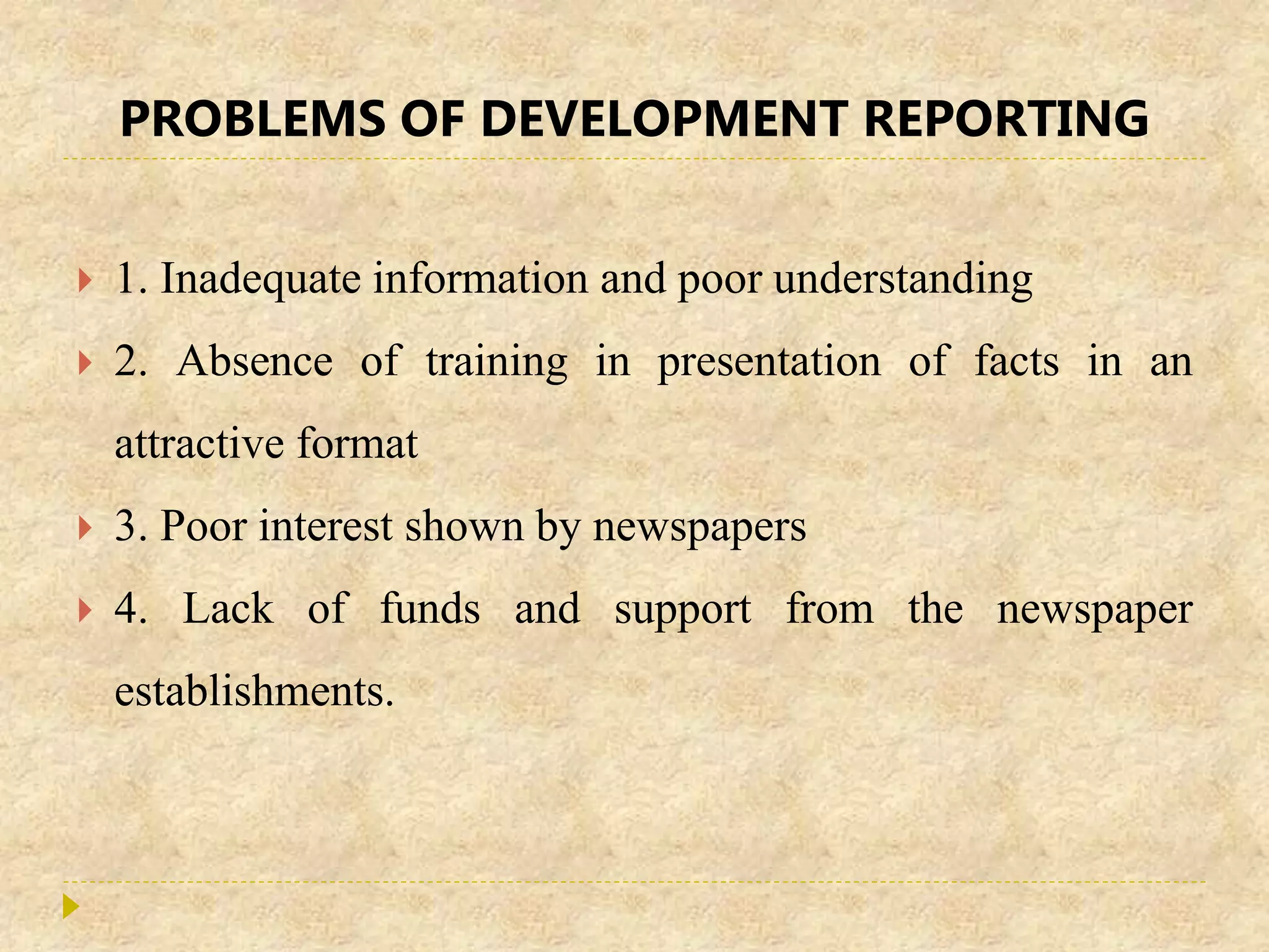 Journalism and development | PPTX