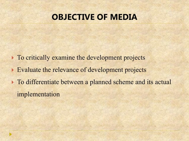 Journalism and development | PPTX | Business | Business and Finance