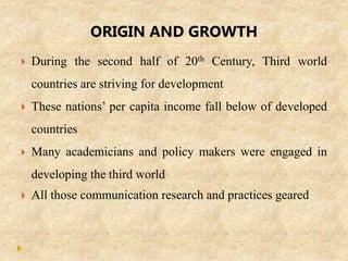 Journalism and development | PPTX