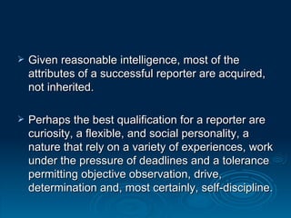 Journalism As A Career | PPT