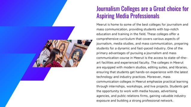 Journalism Colleges are a Great choice for Aspiring Media Professionals ...