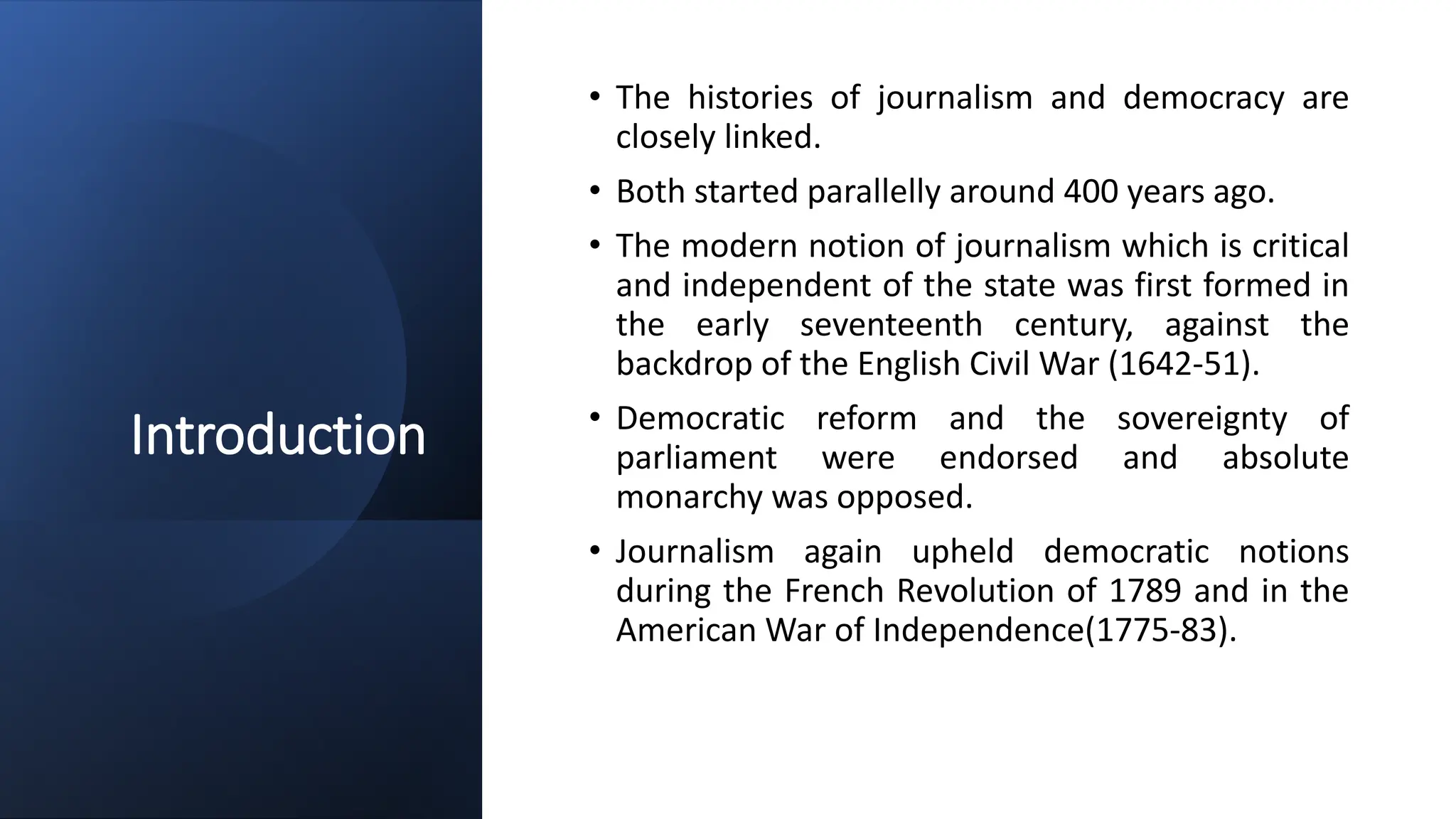 Journalism & Democracy: The relation.pptx