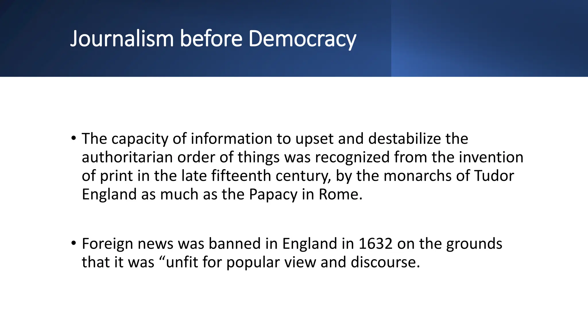 Journalism & Democracy: The relation.pptx