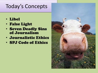 Journalism Ethics | PPT