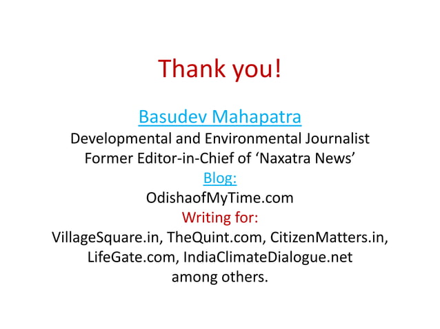 Journalism for development | PDF
