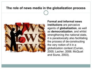 Journalism & Globalization | PPT