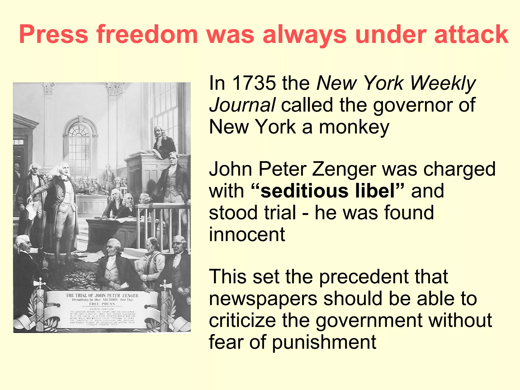 Journalism History | PPT