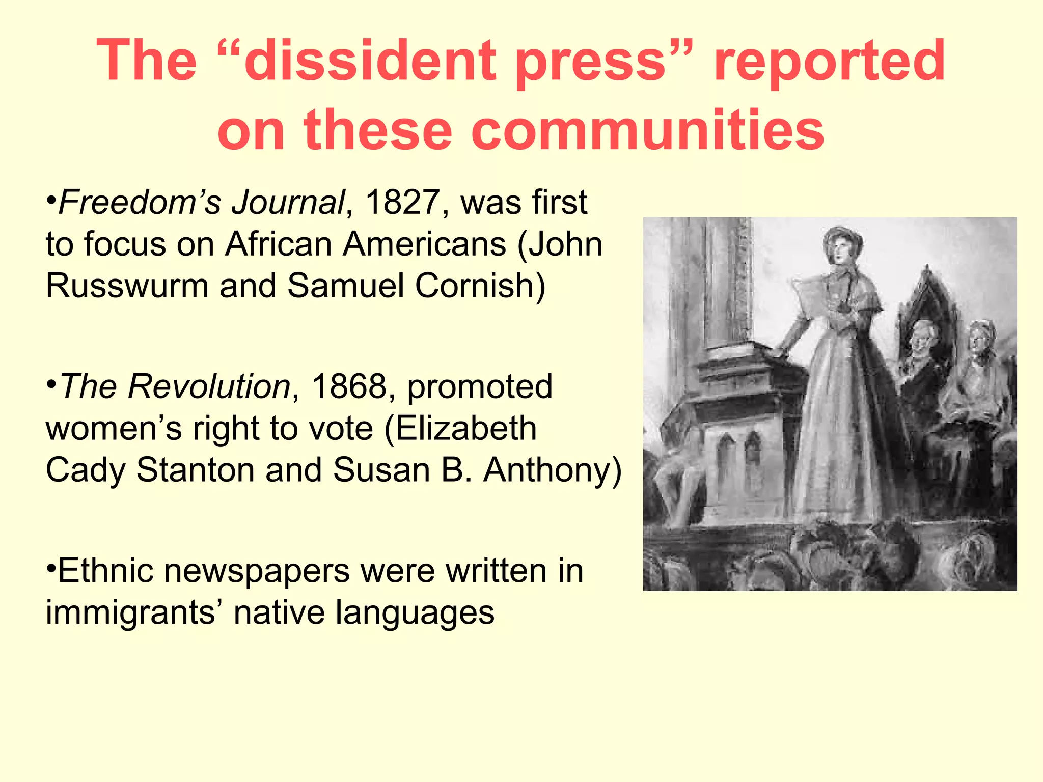 Journalism History | PPT