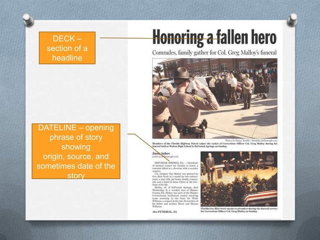 Journalism II definitions | PPTX