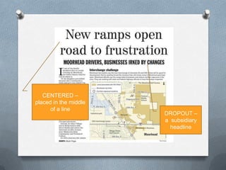 Journalism II definitions | PPT