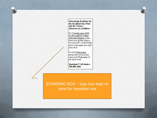 Journalism II definitions | PPT