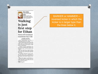 Journalism II definitions | PPT