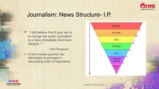 Journalism and Indian literature | PPT