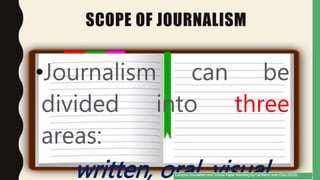 Journalism in general | PPTX
